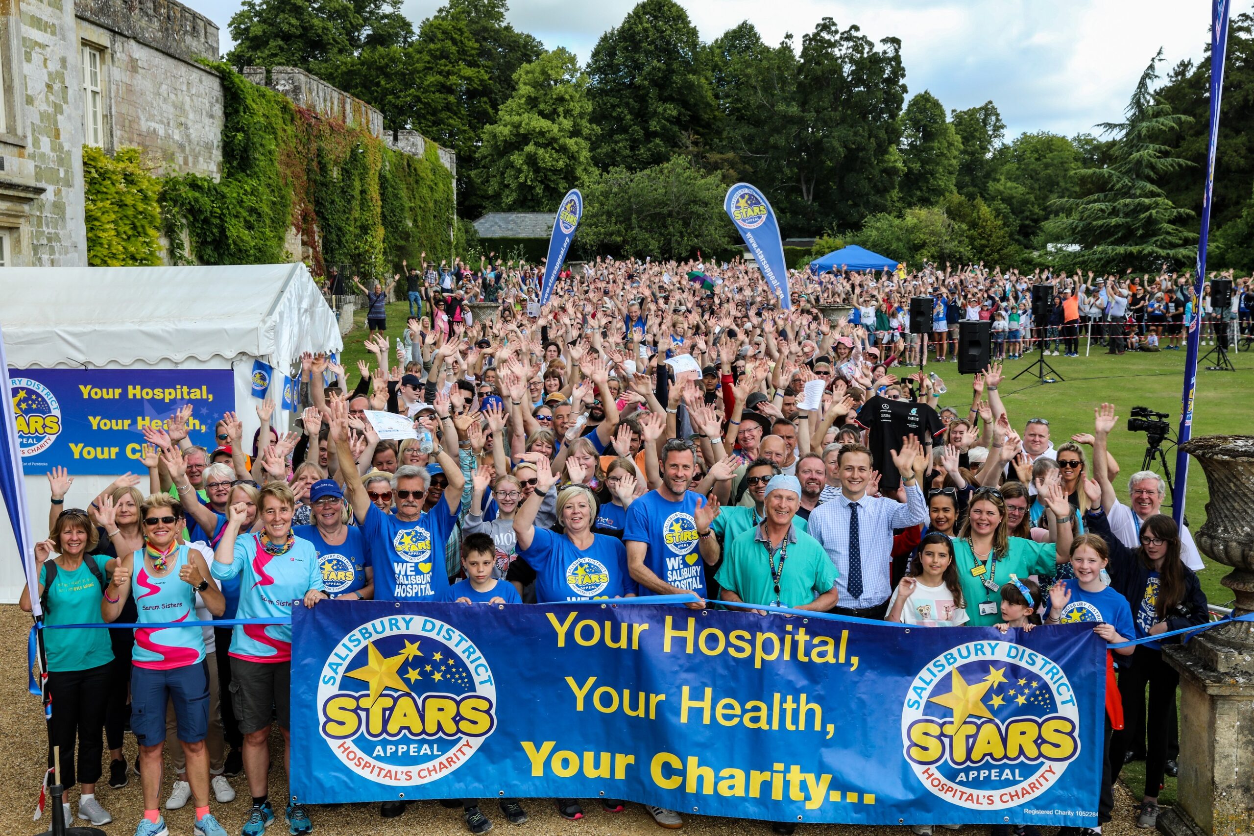 Walkers return to Wilton House to Walk for Wards in massive numbers ...