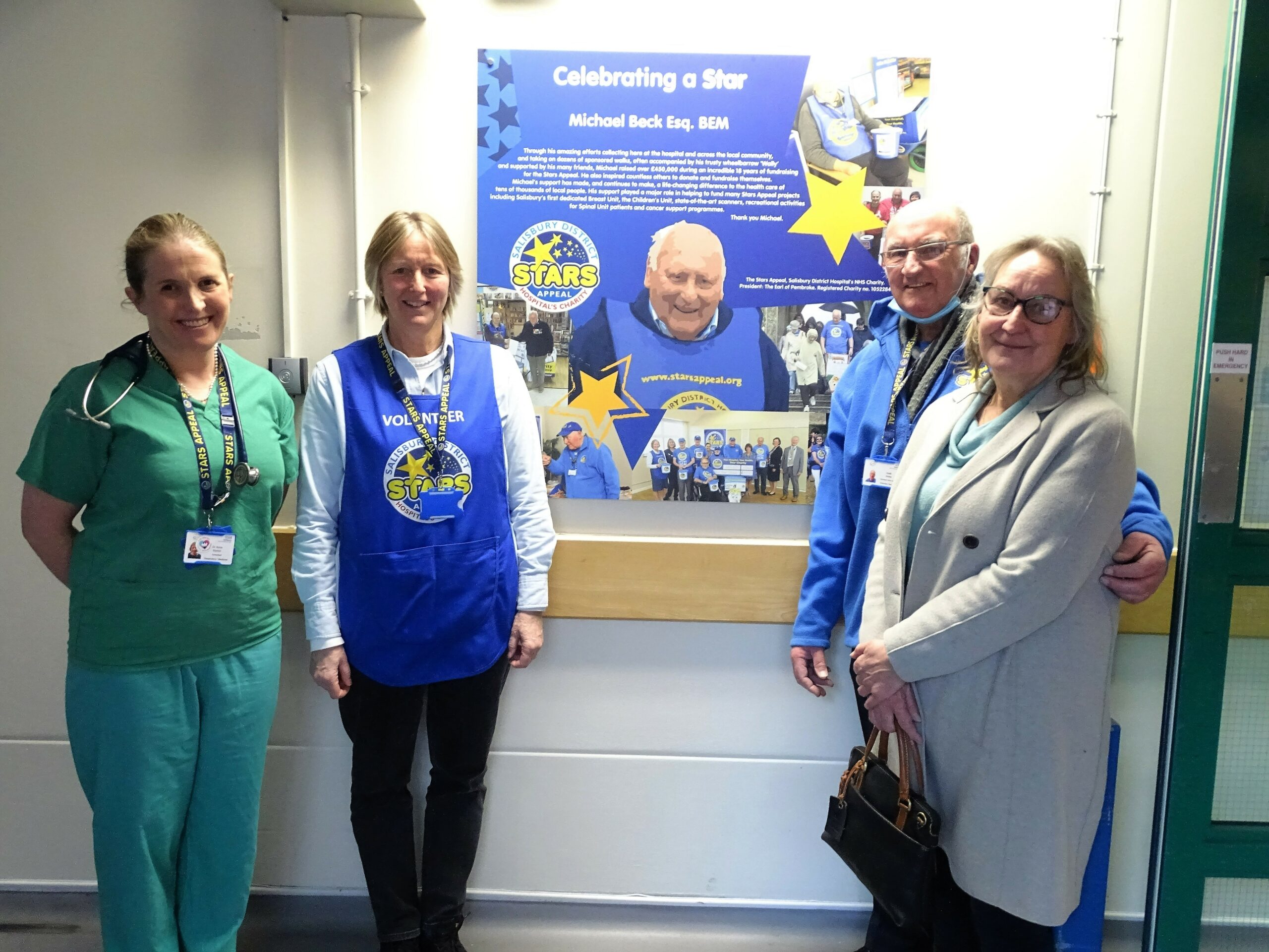Artwork unveiled to honour legacy of Stars Appeal supporter Michael ...