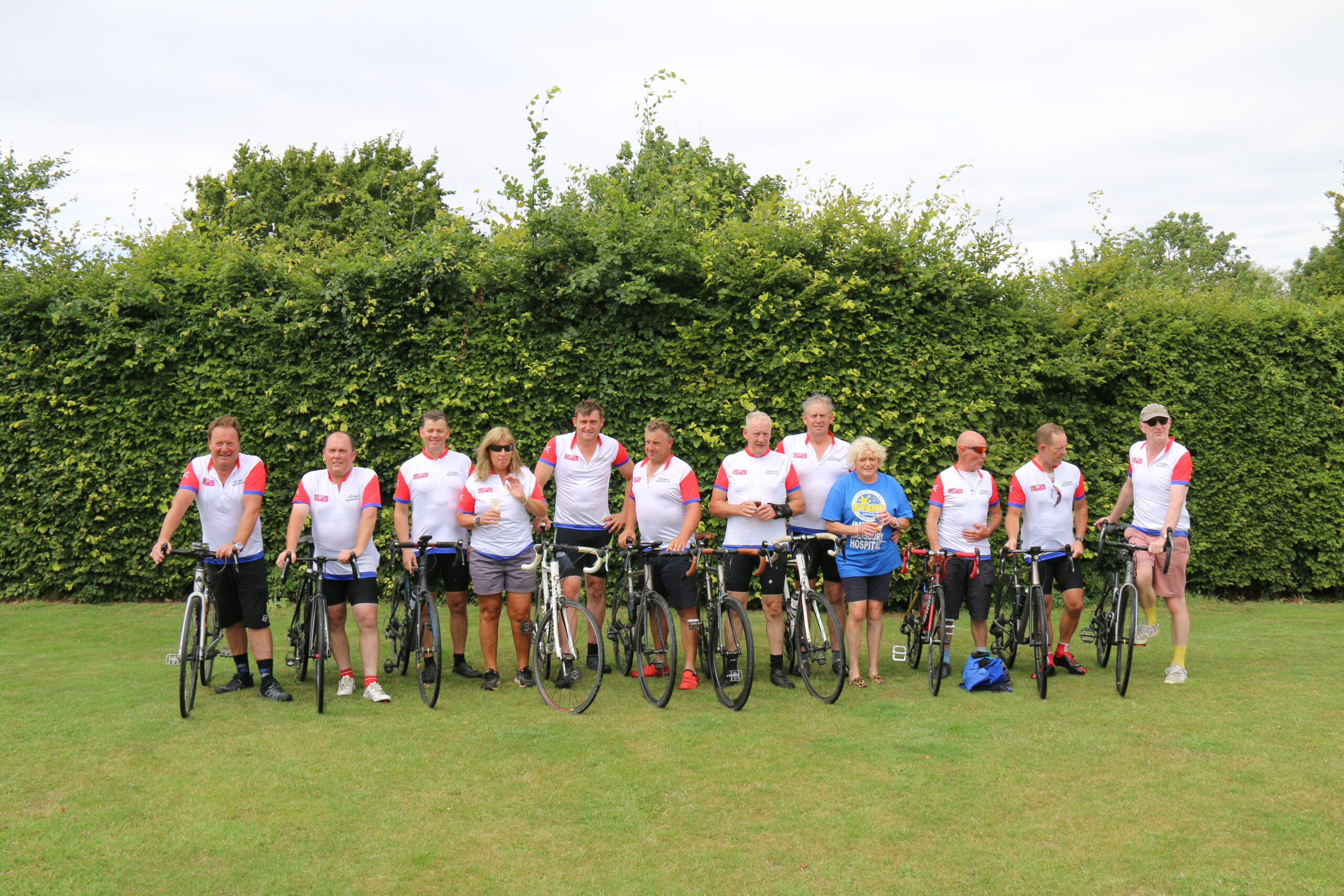Team saddle up for cycle challenge from Wiltshire to Devon - Stars Appeal