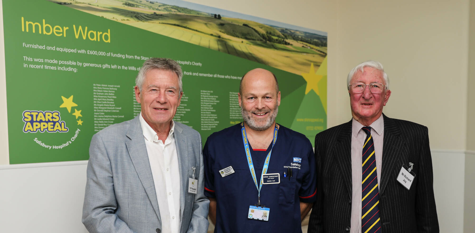 Supporters enjoy special private view of new Imber Ward - Stars Appeal