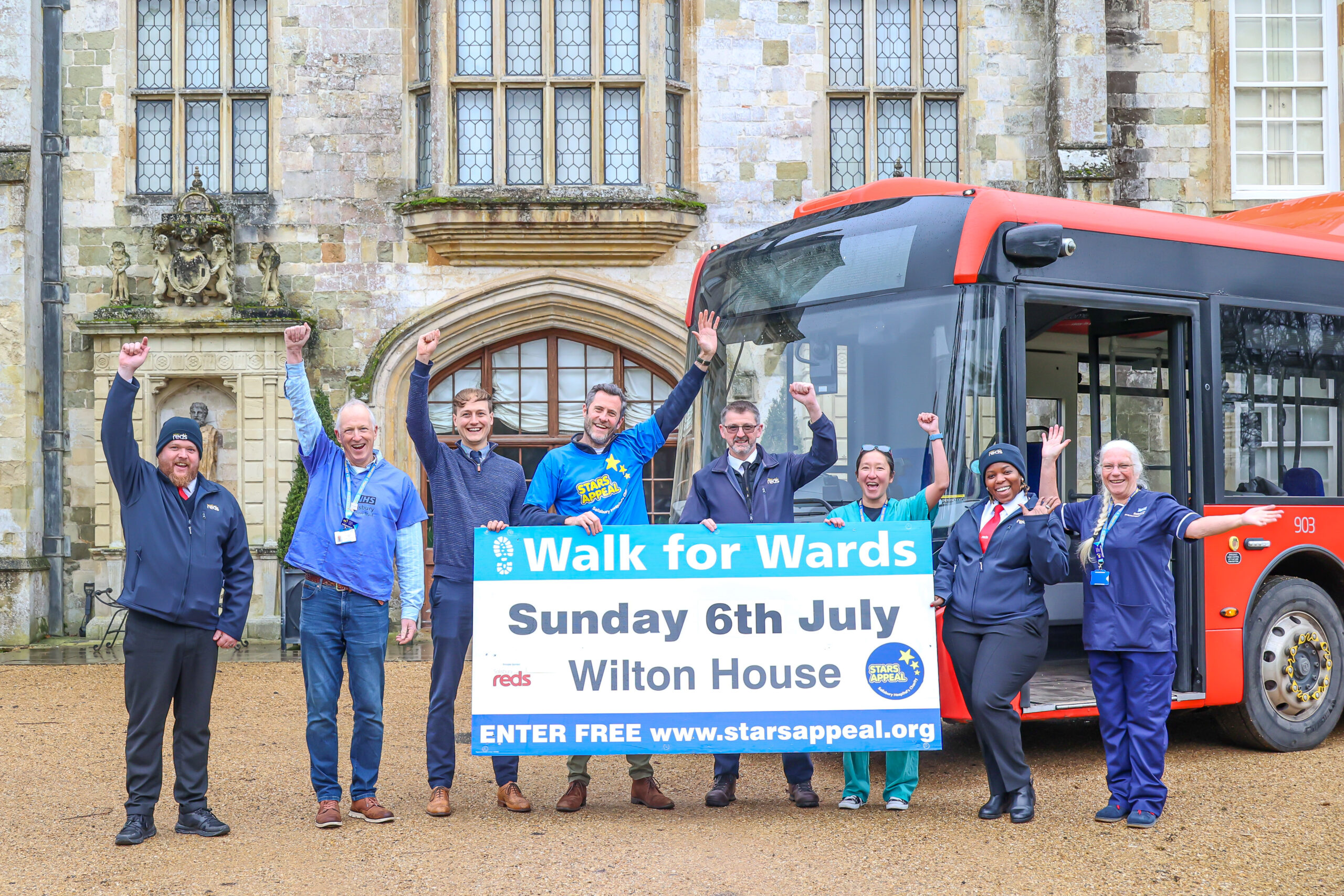 Come and celebrate our 20th Walk for Wards - Stars Appeal
